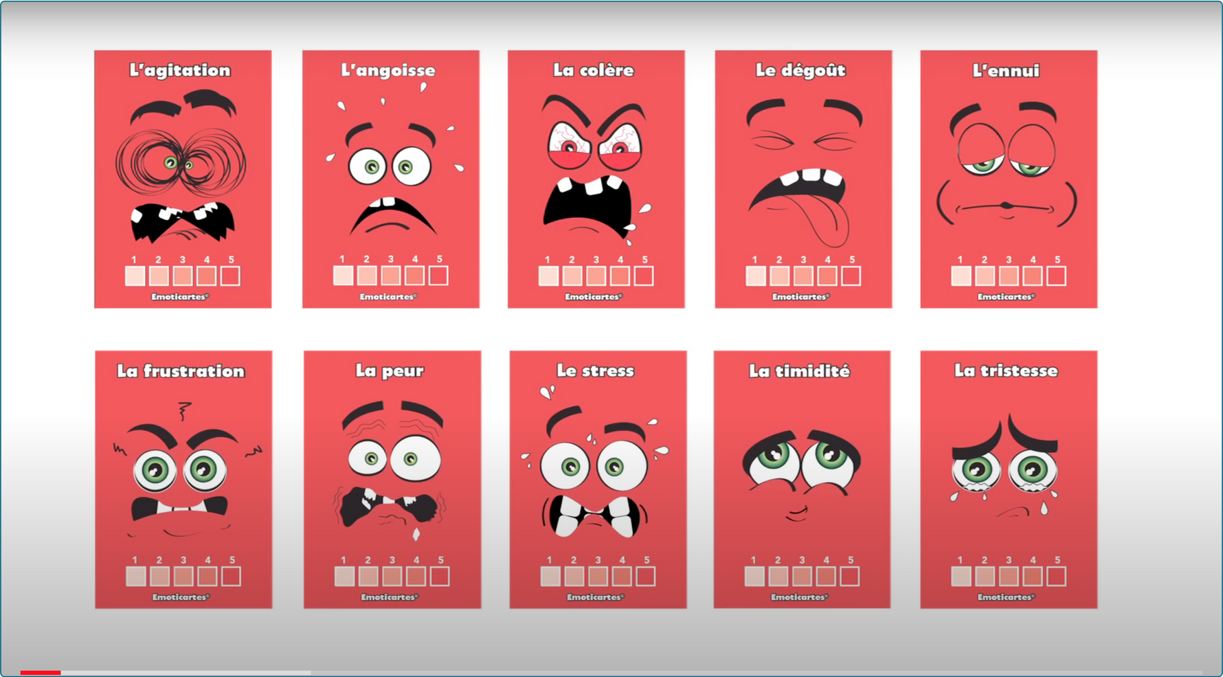 Jeu des émotions N°1 en France - Emoticartes